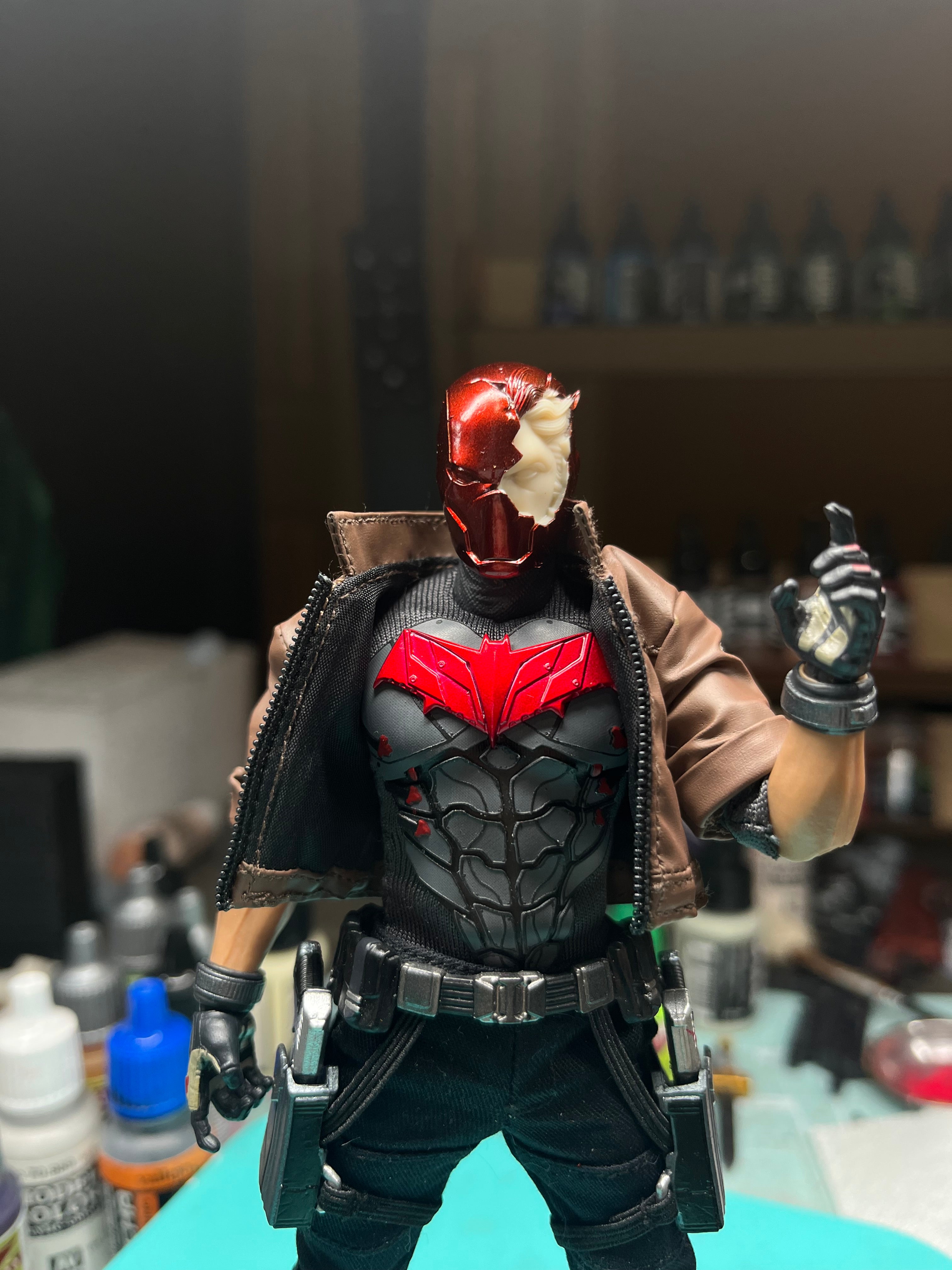Red Hood battle damage Blank Headsculpt – Decent Custom's Workshop