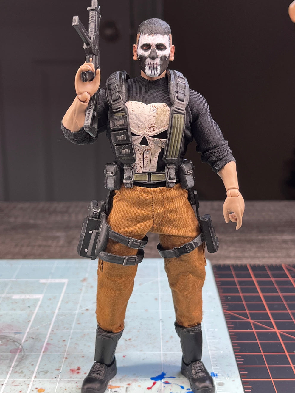 Custom John Bernthal Punisher – Decent Custom's Workshop