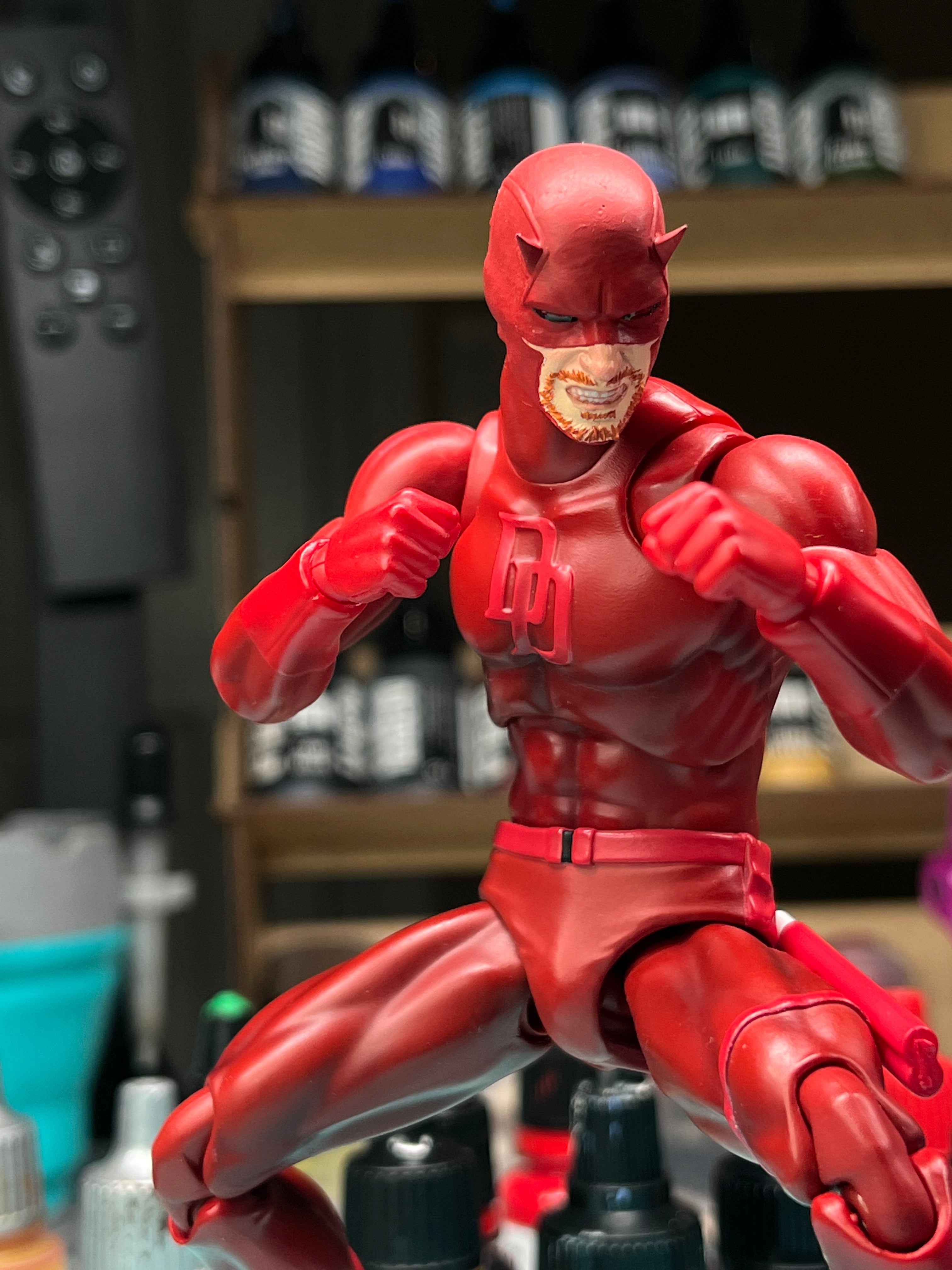 Mafex DareDevil neutral Headsculpt – Decent Custom's Workshop