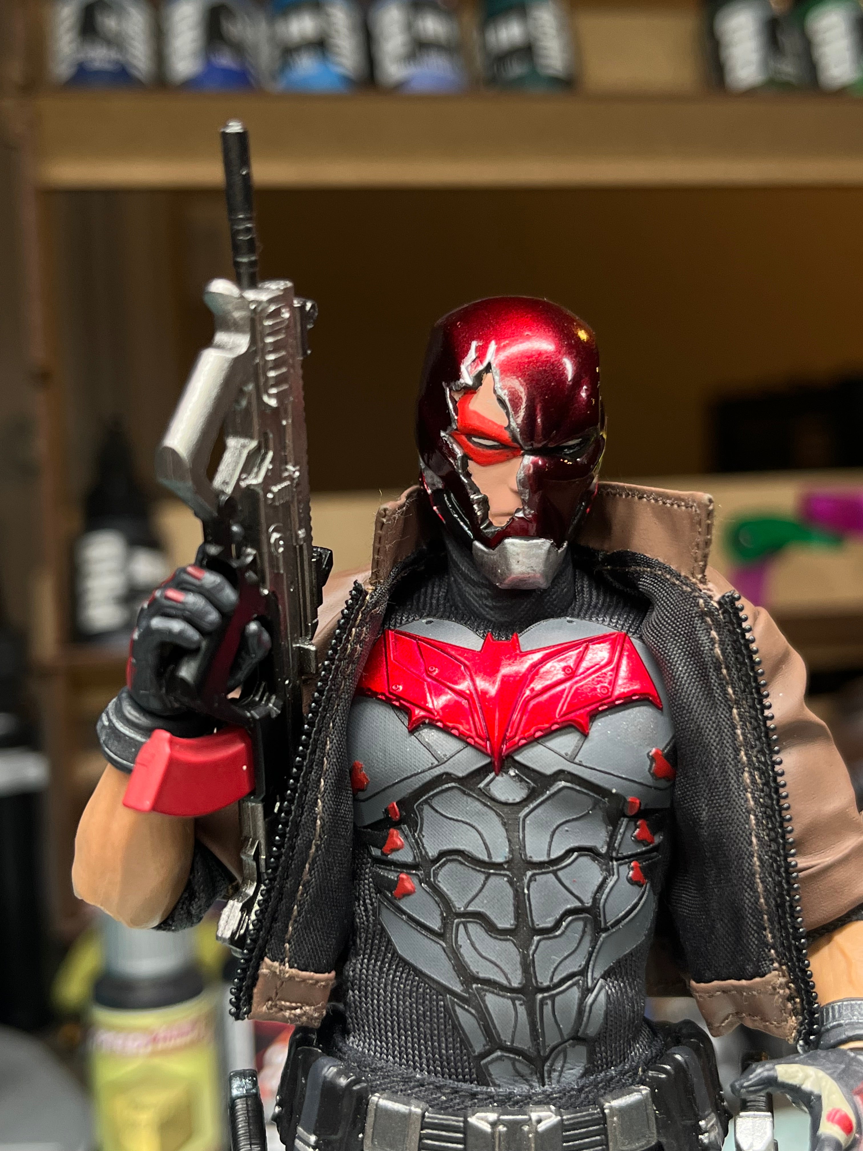 Red Hood battle damage Headsculpt – Decent Custom's Workshop