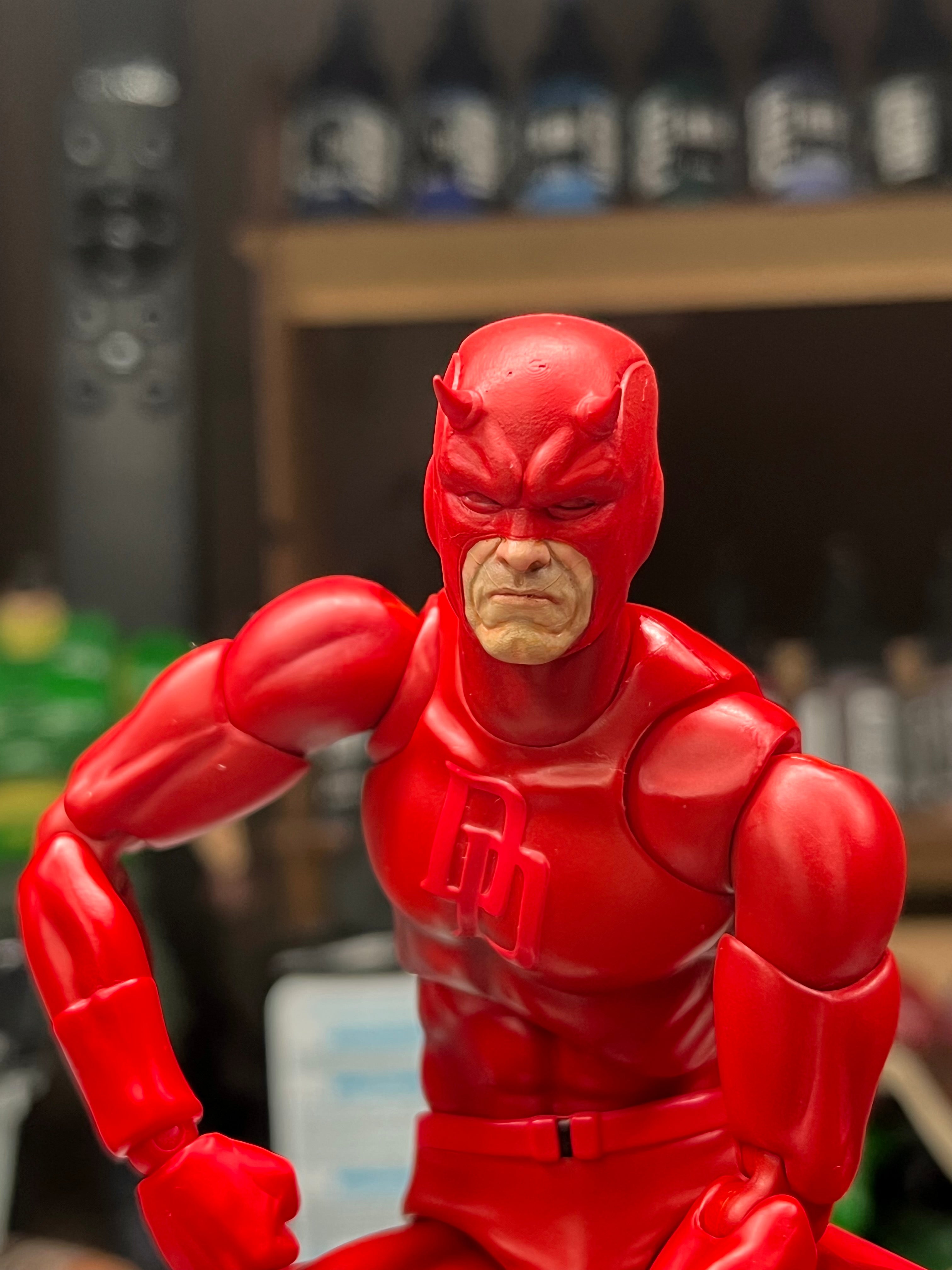 Mafex DareDevil neutral Headsculpt – Decent Custom's Workshop